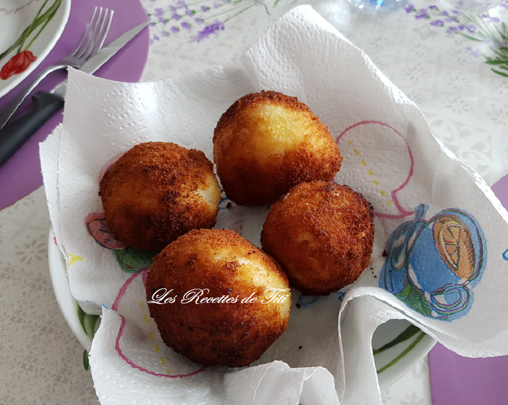 Boulettes de riz au fromage | Les Recettes de Titi