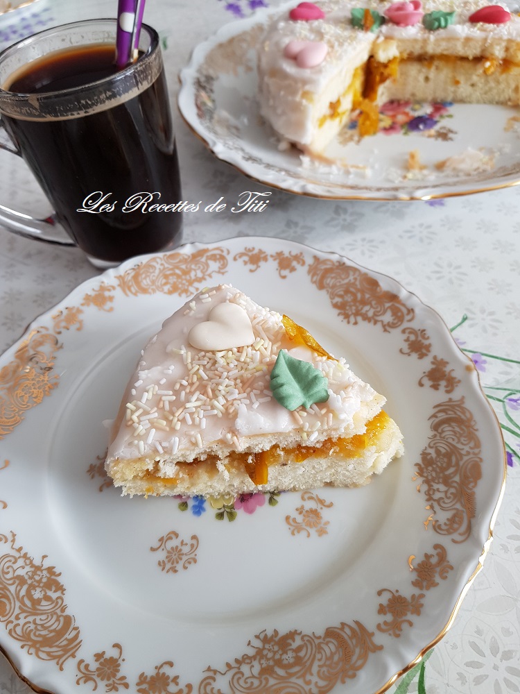 Gâteau nuage lorrain garni aux mirabelles | Les Recettes de Titi
