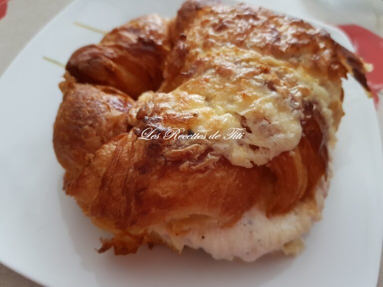 Croissants jambon fromage | Les Recettes de Titi