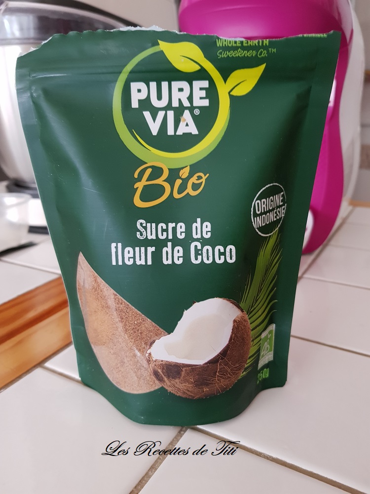 Crème pâtissière au sucre de fleur de coco | Les Recettes de Titi