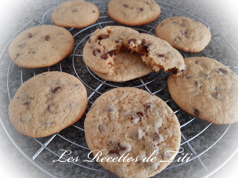 Cookies fins | Les Recettes de Titi
