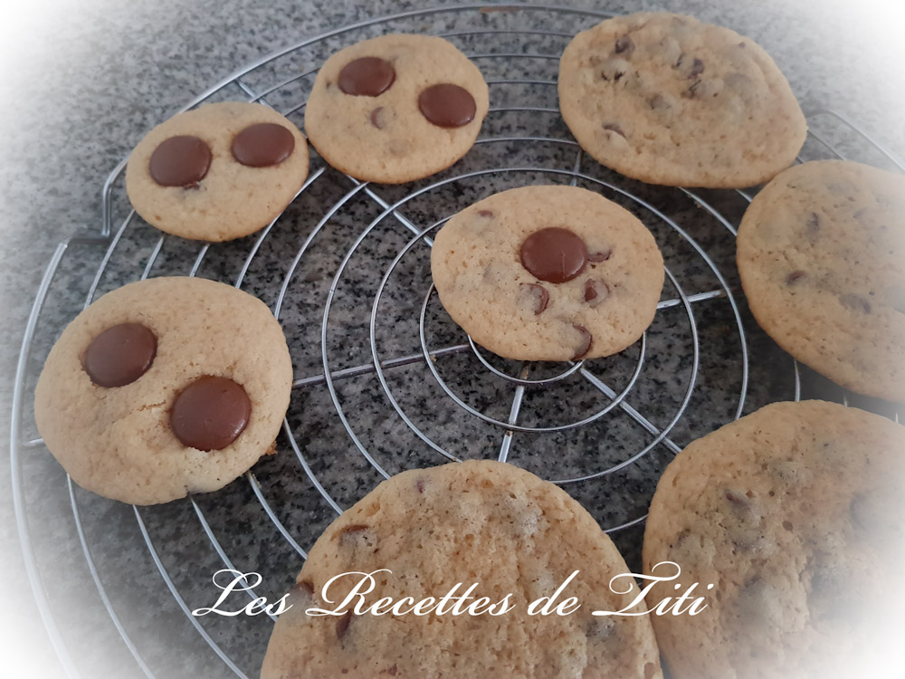 Cookies fins | Les Recettes de Titi