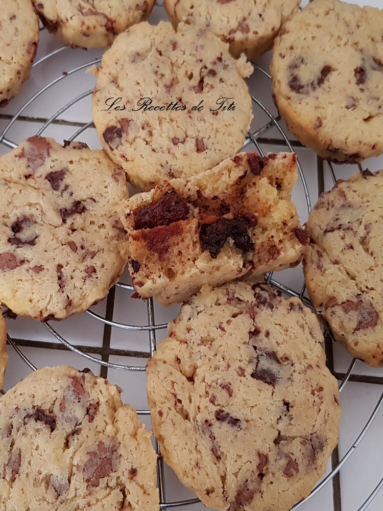 Cookies moelleux de Lolo | Les Recettes de Titi