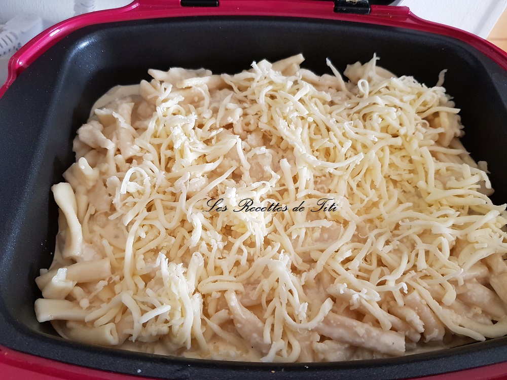 Gratin de pâtes aux deux fromages | Les Recettes de Titi