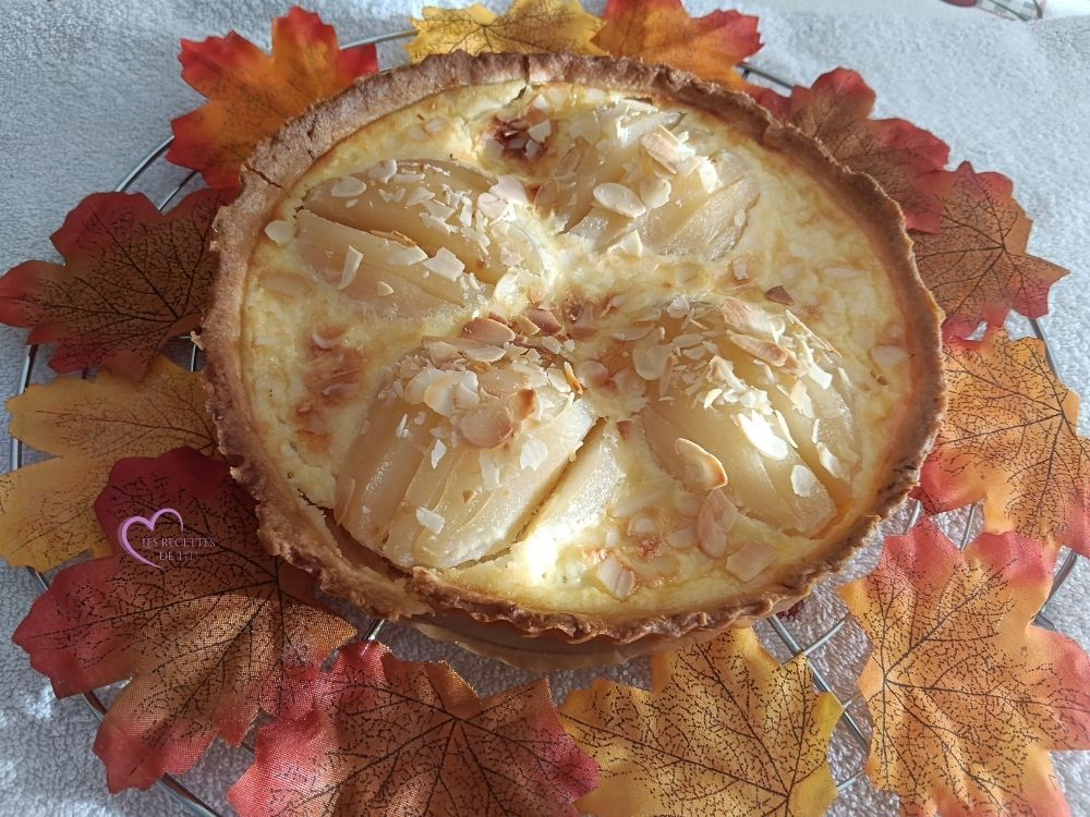 Tarte aux poires et à la noix de coco | Les Recettes de Titi