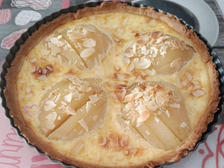 Tarte aux poires et à la noix de coco | Les Recettes de Titi